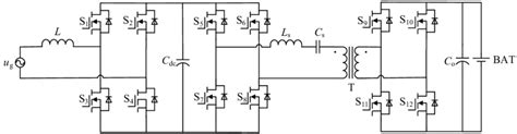 A Two Stage Topology Composed Of Pwm Converter And Series Resonant Download Scientific Diagram