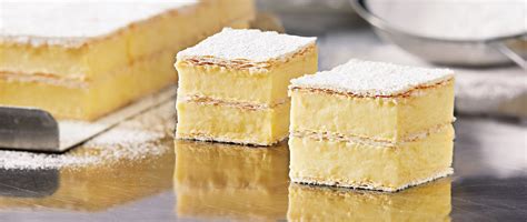 Continental Vanilla Slice Recipe Eoi Bakery