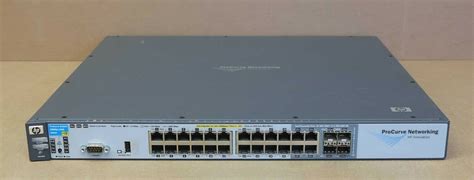 Hp Procurve 3500yl 24g 24x 1gbe Poe 4x Sfp Ports Switch 1u Rackmount J8692a