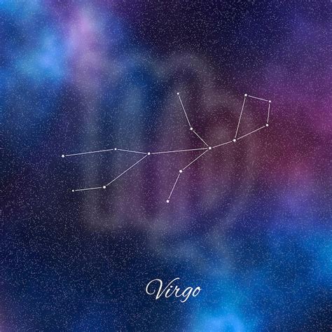 Signo Del Zodiaco Virgo Símbolo De Virgo Foto Premium