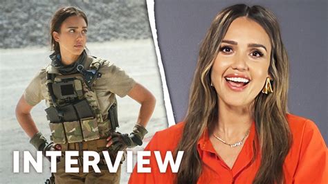 Trigger Warning Interview Joblo Chats With Jessica Alba Youtube