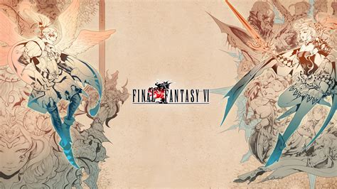 Final Fantasy Vi Epic Hd Wallpaper Legendary Video Game Art