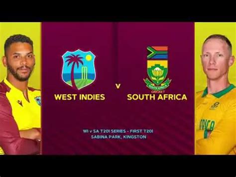 West Indies V South Africa Match Highlights 1st T20 Supersport