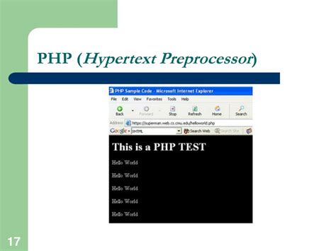 ppt html hypertext markup language powerpoint presentation free