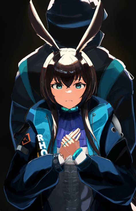 Doctor And Amiya Arknights Drawn By Masu Siguret Toku Danbooru