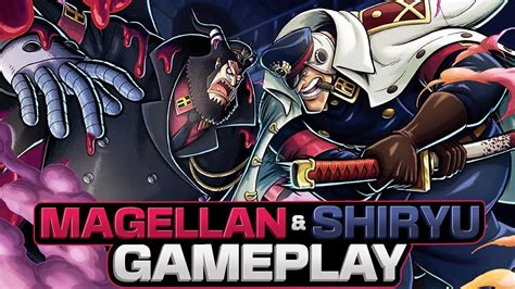 Magellan And Shiryu Gameplay One Piece Bounty Rush Youtube