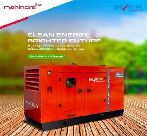 200 Kva Cpcb 4 Mahindra Silent Diesel Genset At ₹ 1870000piece