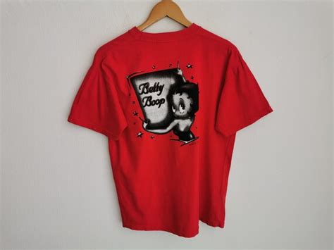 Betty Boop Shirt Vintage Betty Boop Heart T Shirt Siz Gem