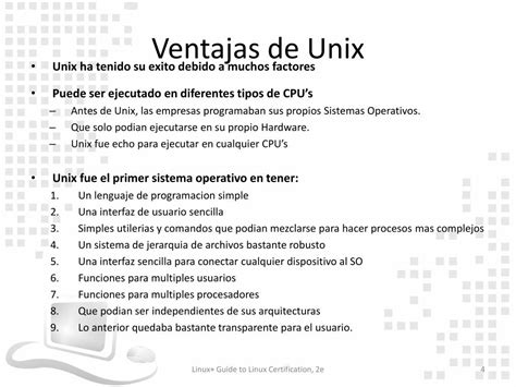 Ventajas Y Desventajas De Usar Unix Image To U
