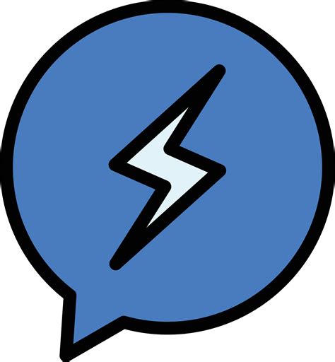 Chat Sms Chatting Power Flat Color Icon Vector Icon Banner Template 19091799 Vector Art At Vecteezy