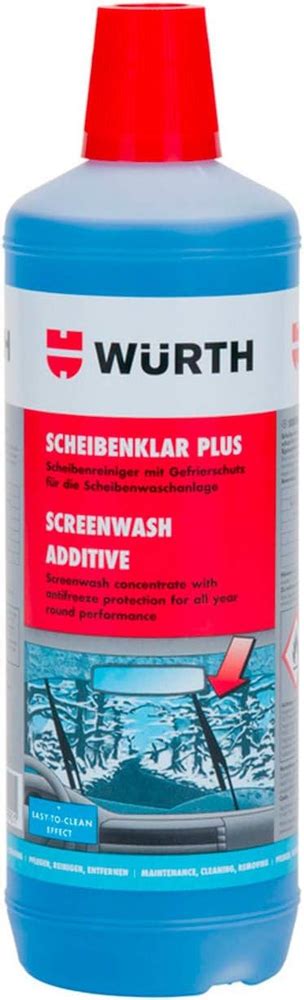 Wurth საქარე მინის საწმენდი სითხე ზამთრის 1 ლ Veli Store