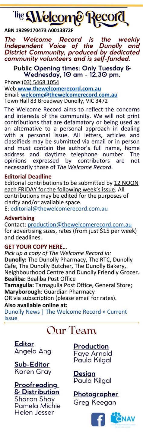 TWR Volume Issue No Wednesday Th August By The Welcome