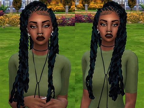 Ebonix Ts4 Cc Reblogs — Ebonixsimblr Broodsims Jumbo Box Braid Mesh