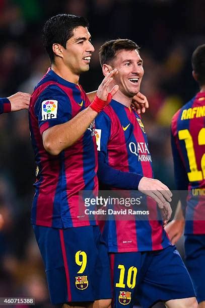 5092 Luis Suarez Messi Photos And High Res Pictures Getty Images