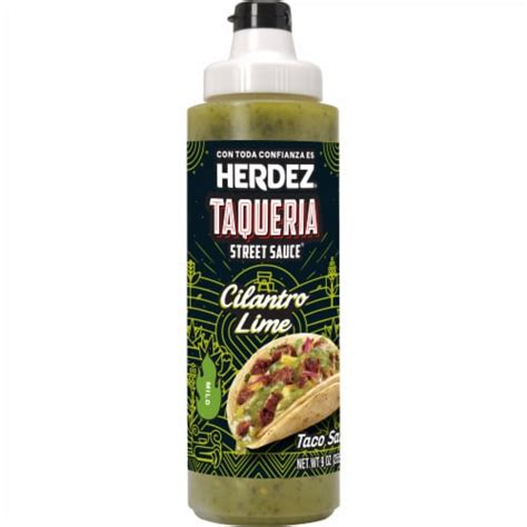 Herdez® Cilantro Lime Mild Taqueria Street Sauce® 9 Oz Kroger
