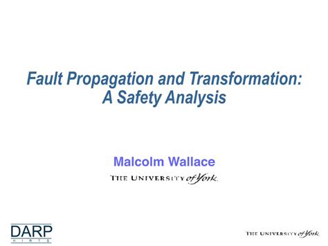 Pdf Fault Propagation And Transformation A Safety Analysis · Rtn Communication Protocols