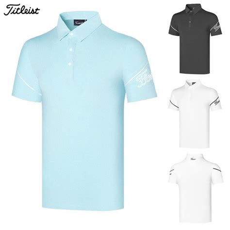 Titleist 3종 남성 파스텔톤 반팔 카라 티셔츠 골퍼 엠파이어 골프웨어 레플리카 전문