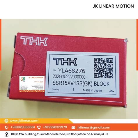 Ssr 15 Xv Thk At ₹ 1111piece रैखिक गाइड In Dombivli Id 26236581433