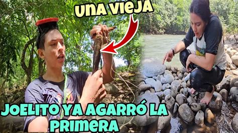 Pescando Con Anzuelopor Toda La Orilla Del R O Youtube