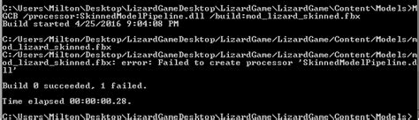 [solved] can t compile processor dll s with mgcb exe community