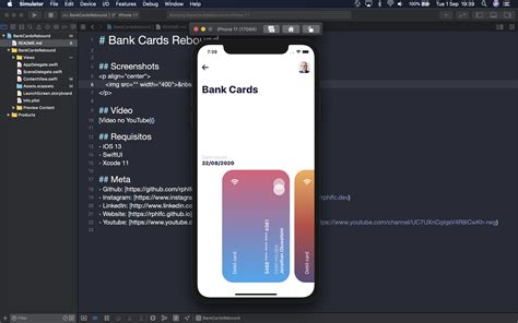 GitHub rphlfc BankCardsRebound Aplicativo de cartões com SwiftUI no iOS 13