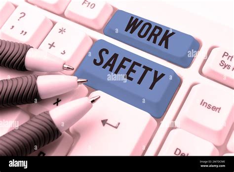 Conceptual Caption Work Safety Business Concept Policies And Control