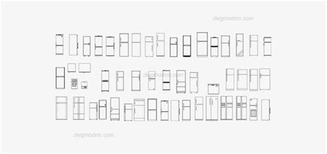 Fridge Dwg Cad Blocks Free Download Refrigerator Dwg 540x380 Png Download Pngkit