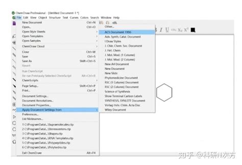 如何用chemdraw画出更好看的化学结构式 知乎