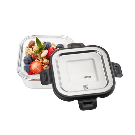 Gefu Square Food Storage Container Milo 300 Ml Room