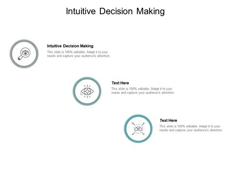 Intuitive Decision Making Ppt Powerpoint Presentation Portfolio Picture