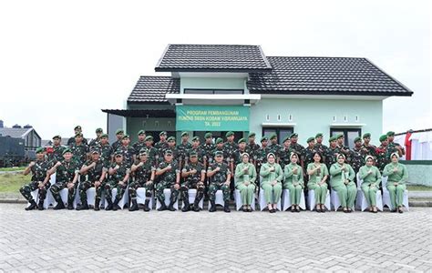 KSAD Tinjau Pembangunan Rumah Dinas Prajurit Yonmek 516 Caraka Yudha