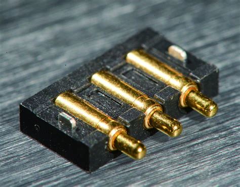Right Angle Connector Pogo Pin Smt Brass Spring Loaded Pogo Pin Pogo