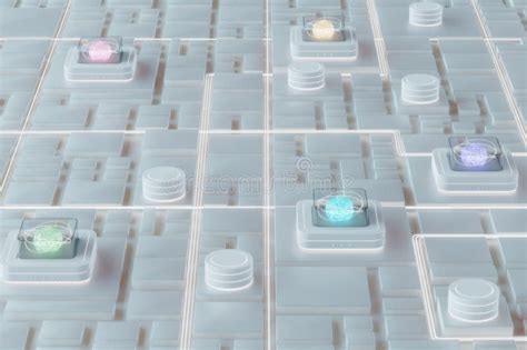 Neural Network And Deep Learning Data Center Cloud Infrastructure Of Gpus And Servers On The