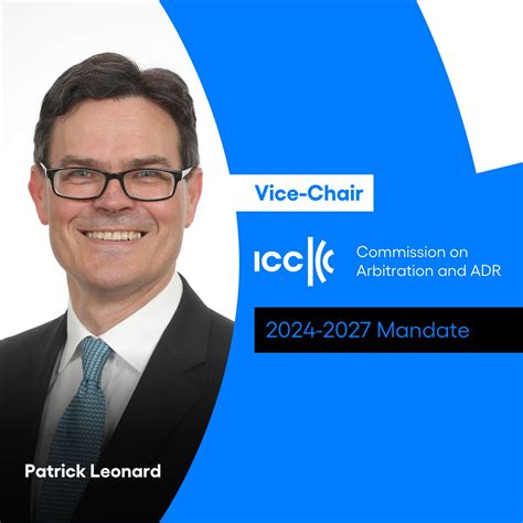 Patrick Leonard Sc On Linkedin Delighted To Be Appointed Vice Chair Of The Icc Arbitration