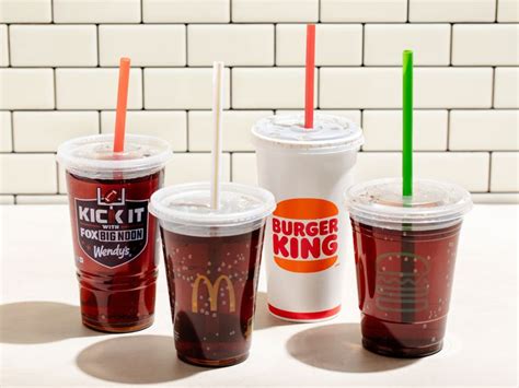 I Tried 4 Fast Food Fountain Cokes To Find Out Which One Is Actually