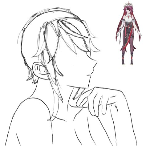 Rosaria Fanart Genshin Impact Hoyolab