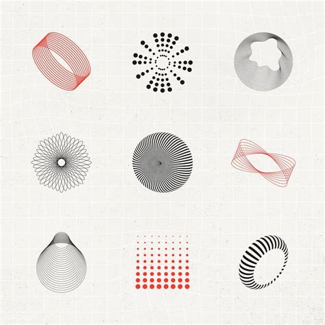 Abstract 3d Design Elements Collection Vector Premium Image By