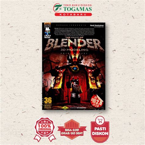 Jual THE MAGIC OF BLENDER D MODELING ED REVISI DVD HENDI HENDRATMAN Shopee Indonesia