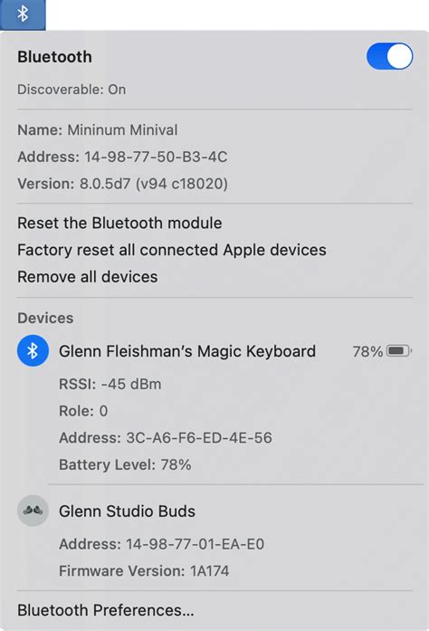 How To Reset A Mac S Bluetooth Settings Macworld