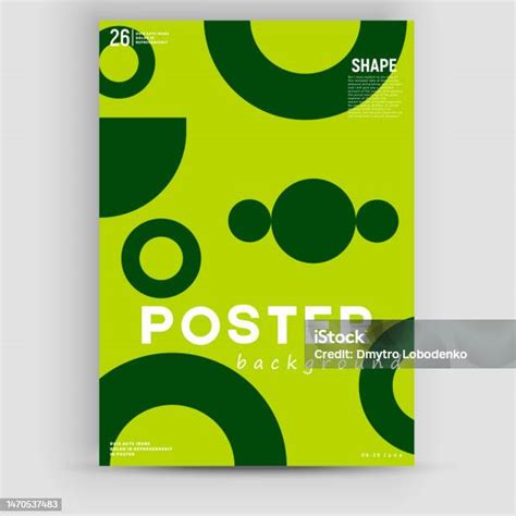 Bauhaus는 벡터 추상 요소로 만든 벡터 포스터 모형의 그래픽 디자인에서 영감을 받았습니다 0명에 대한 스톡 벡터 아트 및