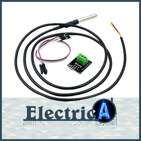 Temperature Sensor DS18B20 1Month Warranty IC Module Waterproof Probe 18B20 ElectricA