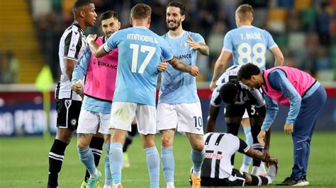 Un Rigore Di Immobile Piega LUdinese Lazio A Un Passo Dal Posto