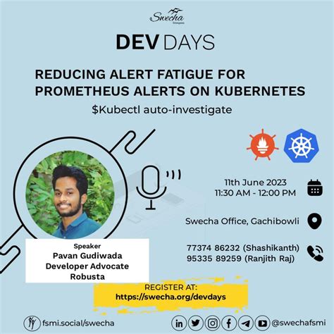 Pavan Gudiwada On Linkedin Kubernetes Prometheus Observability Devdays