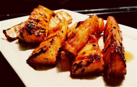 Brazilian Grilled Pineapple Recettes Brésiliennes Ananas Grillé