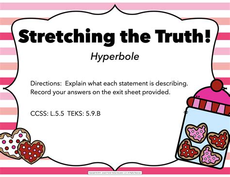 Stretching The Truth Hyperbole Learning Centers Made Easy