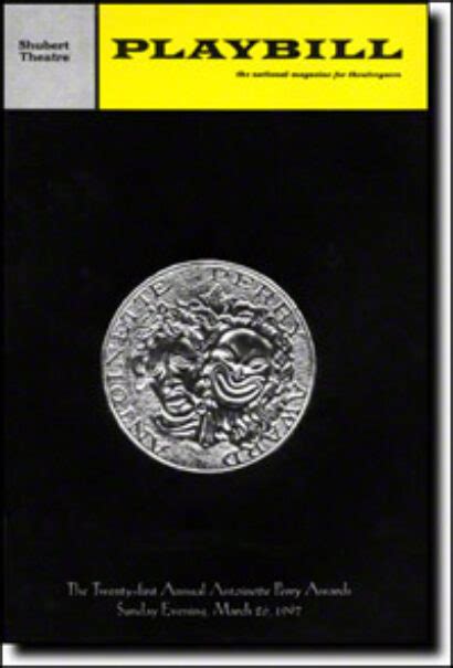40 Years Of Tony Awards Playbills Posted To Playbill Vault Playbill