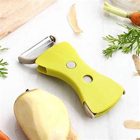Shop For Julienne Peeler 2 In 1 Stainless Steel Blade Flexible Double