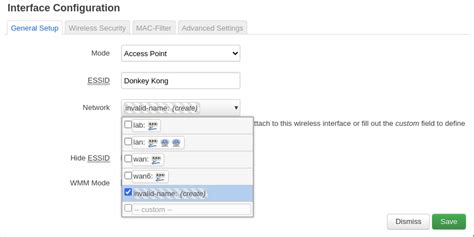 Luci Mod Network It Is Possible To Create A Invalid Network In The
