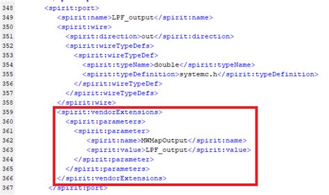 Imported IP XACT With Memory Map MATLAB Simulink
