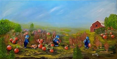 Emma Picks A Pumpkin By The Artist Nicole Renwick Nikki Gallea